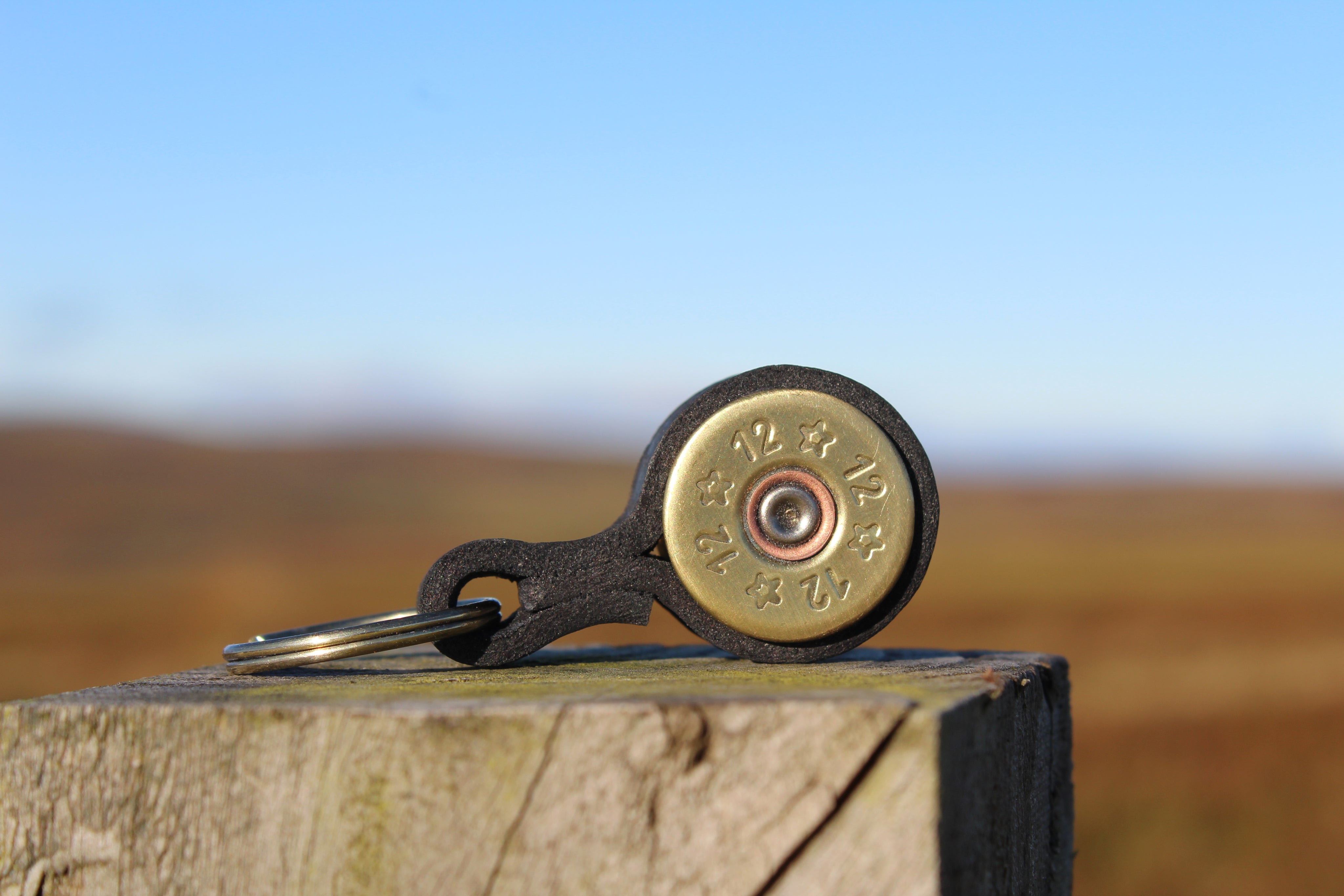 Shotgun Cartridge Key Ring With Leather Strap – J Boult Designs